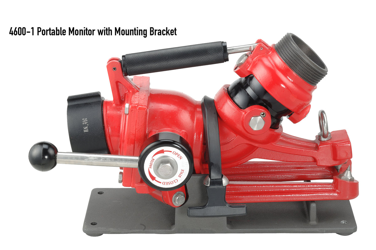 4600-1: 2-1/2" Single-Inlet Portable Ground Monitor 500 GPM ...