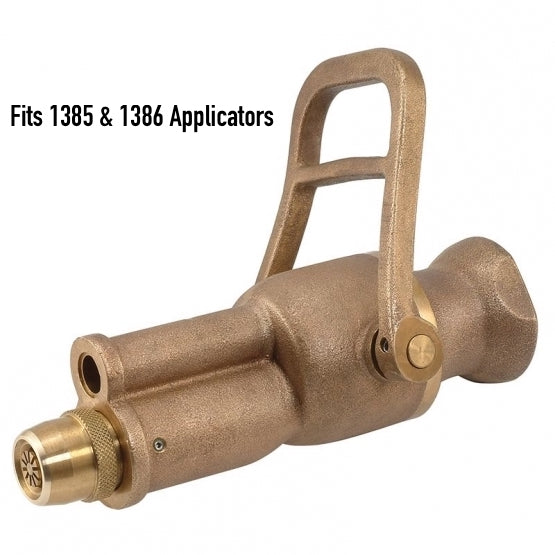 1385: 4' Coast Guard Applicator with Fog Heads – FireHoseNozzlesDirect.com